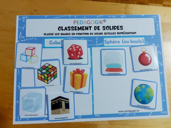 Plateau pour classer les solides - Des outils 100% gratuits pour ...