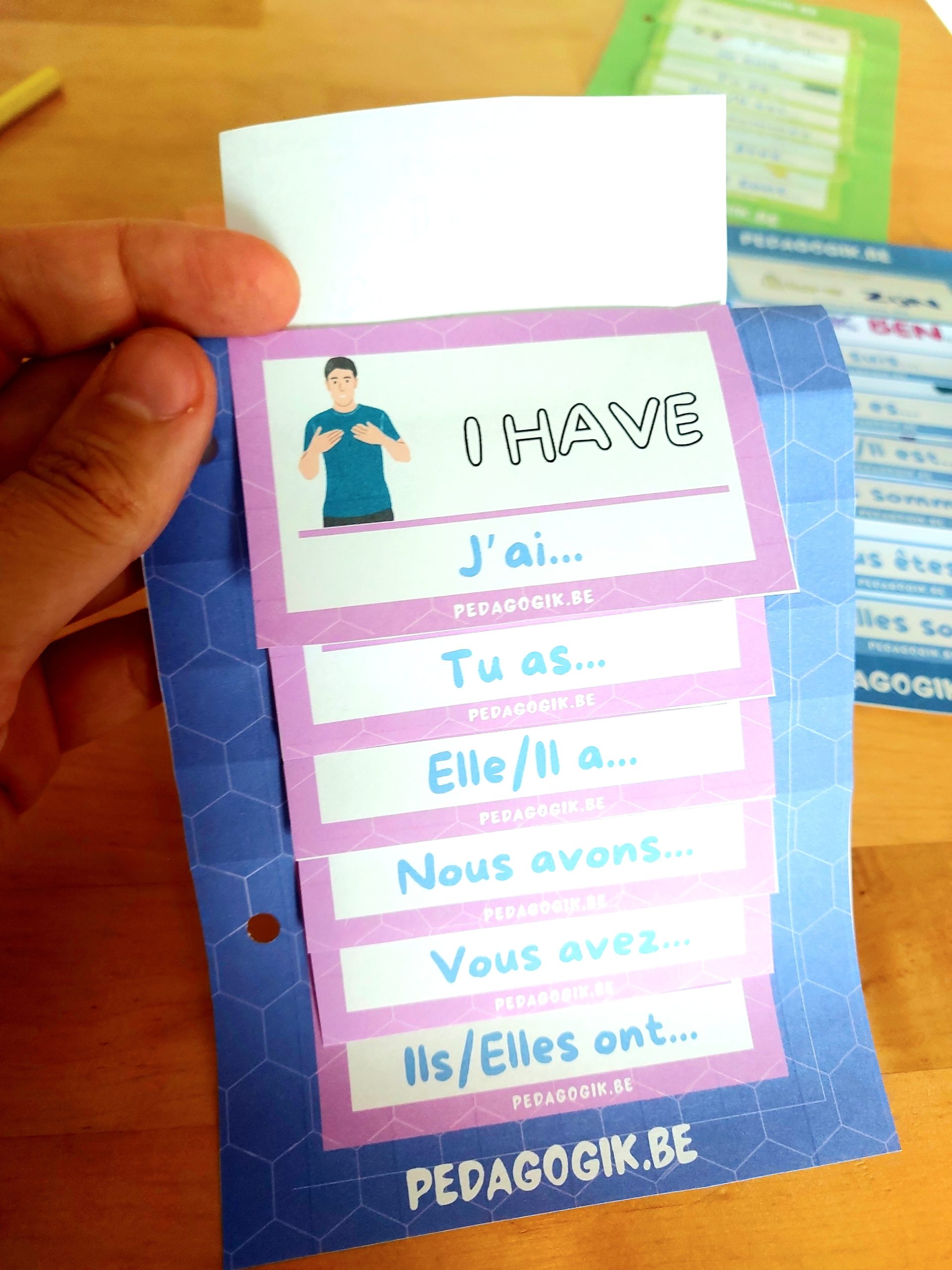 Conjugaison du verbe AVOIR en ANGLAIS au présent - Des outils 100% ...