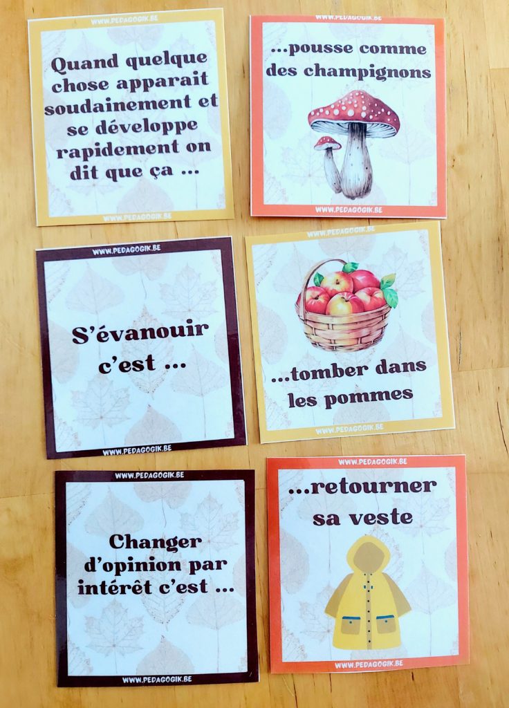 9 expressions françaises sur le thème de l'automne - Des outils 100% ...